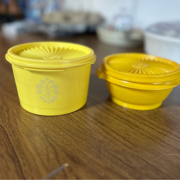 Tupperware | Kitchen | Tupperware Mini Canister And Bowl Set | Poshmark
